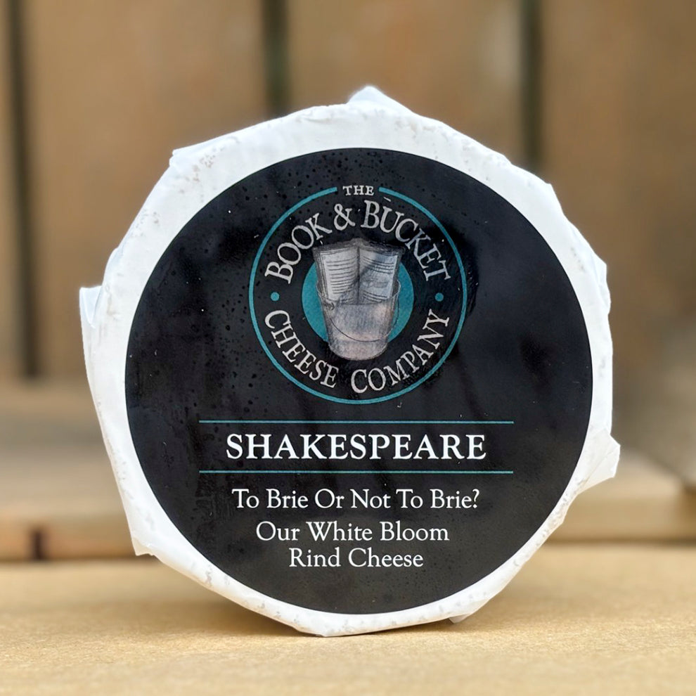 The Book & Bucket Cheese Company - Shakespeare Brie – Fluffetts Home