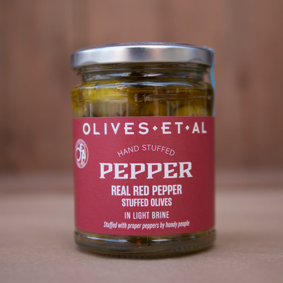 Olives Et Al - Red Pepper Stuffed Olives – Fluffetts Home